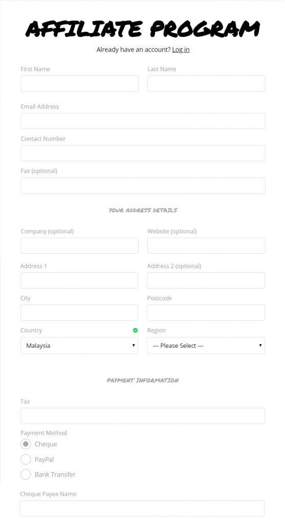 How to Set Up Your Own Affiliate Program – UniCart Support Center