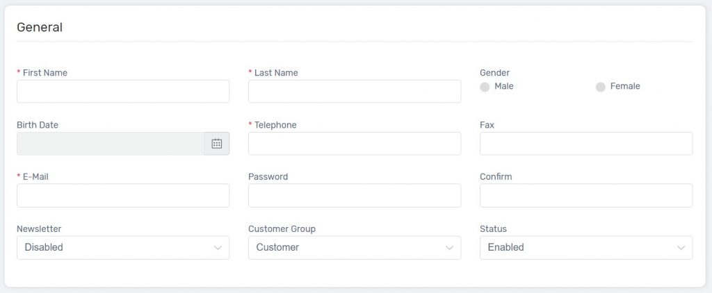How to Add and Manage Customer Account – UniCart Support Center