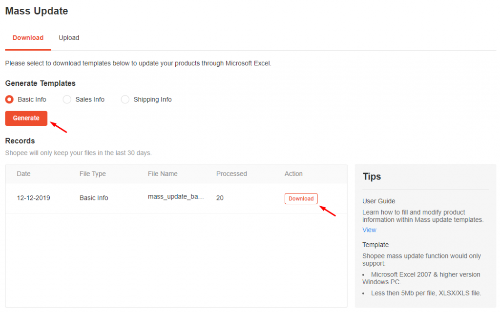 How to Map with Existing Shopee Listings – UniCart Support Center