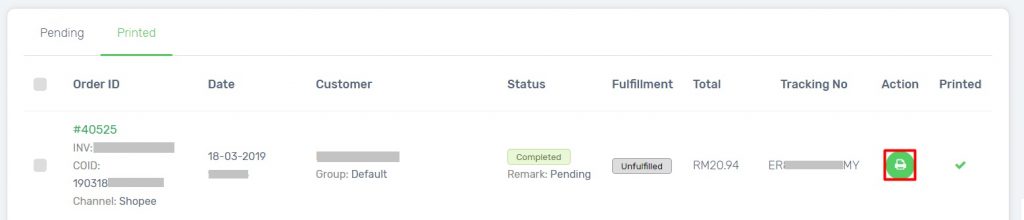 How to Print Shopee Shipping Label (Full Version) – UniCart Support Center