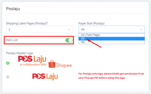 How to Print Shopee Shipping Label (Full Version) – UniCart Support Center