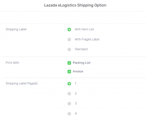 How to Print Lazada Shipping Label (Version 3) – UniCart Support Center