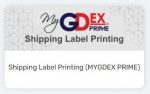 How to Print GDEX Shipping Label with myGDEX Prime – UniCart Support Center