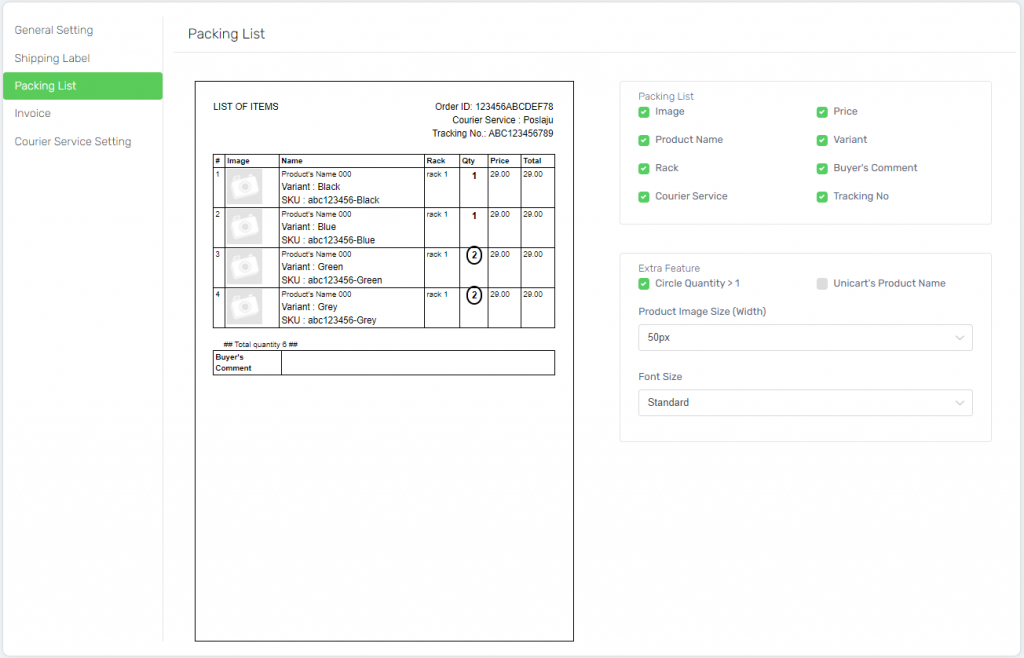 How to Print Shopee Shipping Label (Version 3) – UniCart Support Center